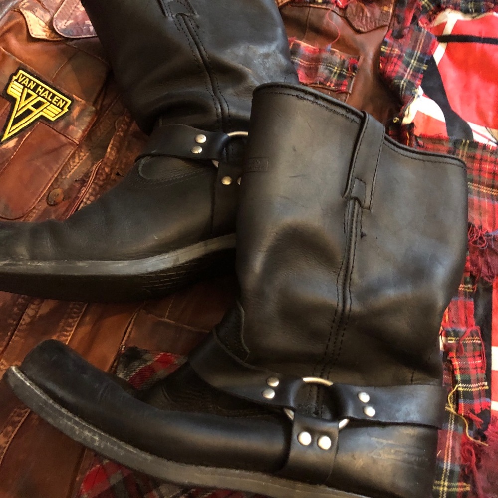 Men’s Al Leather Biker/Punk Rock Boot - Gem